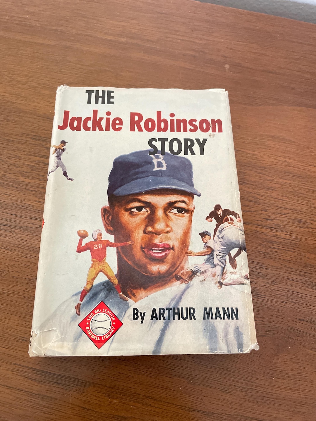 Vintage Jackie Robinson Biography Book, 1950's the Jackie Robinson ...