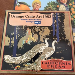 Vintage 1980's Wall Calendars, 1981, 1982, 1983 Pomona First Federal ...