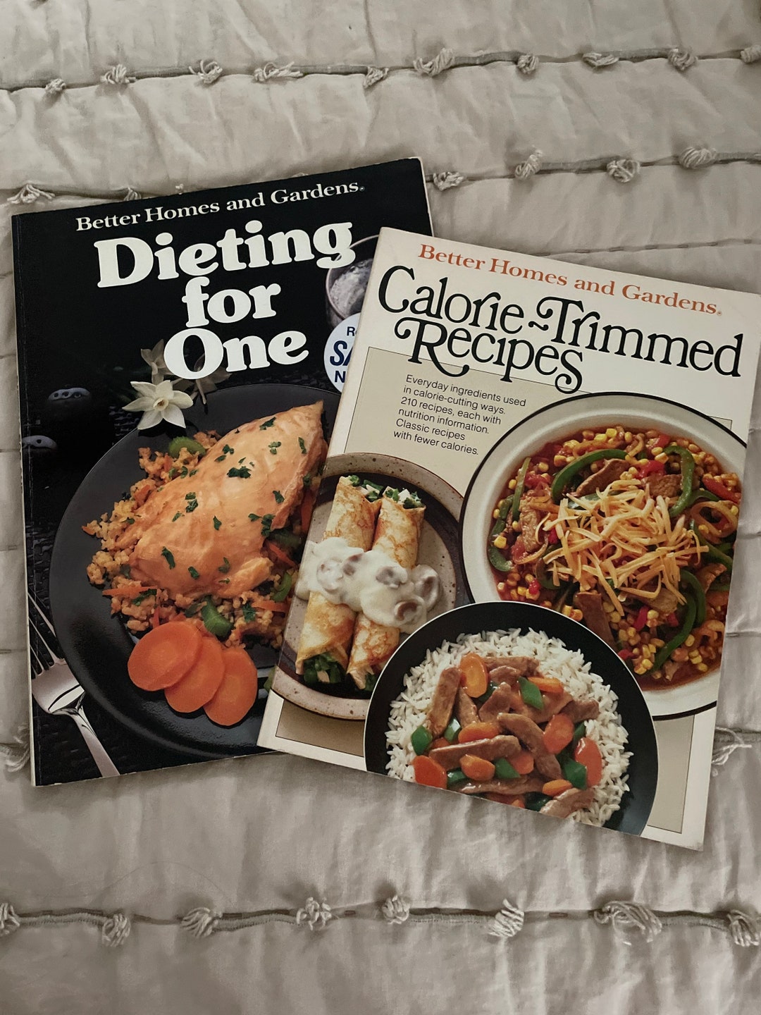 Vintage Diet Cookbooks, 1980's Better Homes and Gardens Diet Cookbooks ...