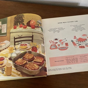Vintage Cookbook, 1950's General Foods Kitchens Cookbook, Vintage ...
