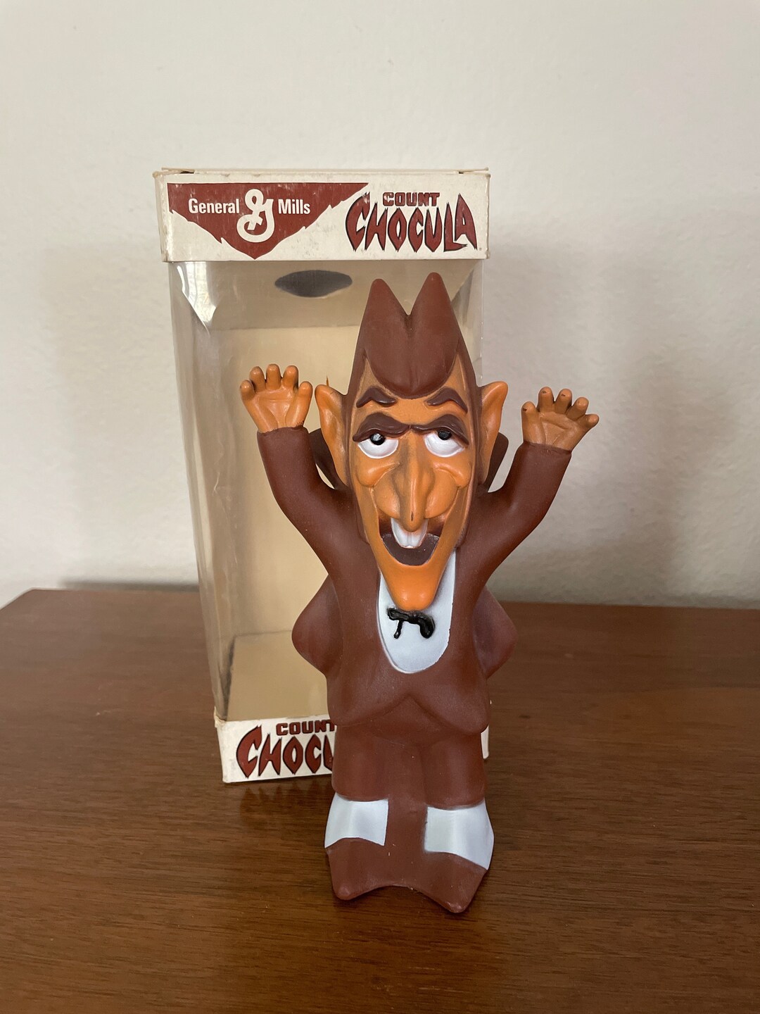 Vintage RARE Count Chocula Figure 1970's Product People - Etsy