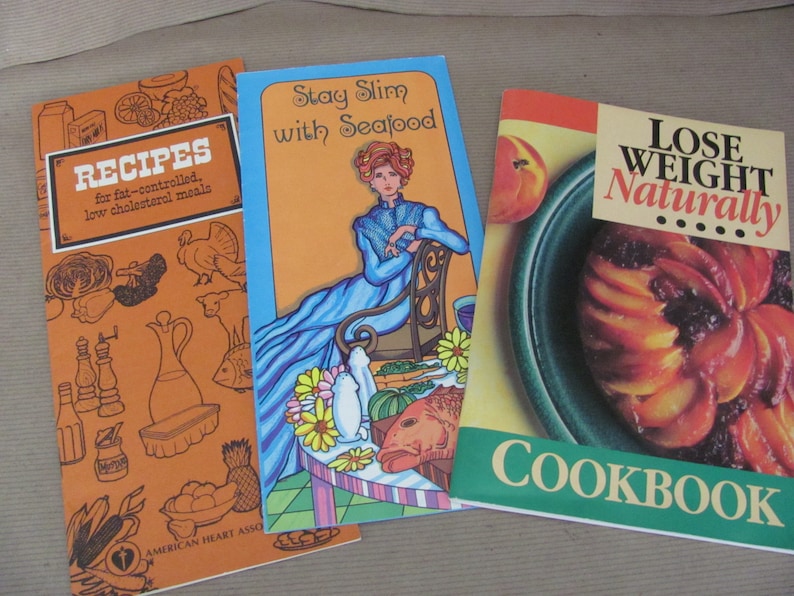 Vintage Diet Booklets 1960's 90's Diet Recipe | Etsy