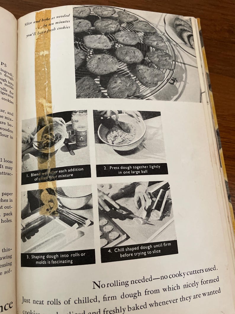 Vintage Baking Cookbook, 1930's General Foods All About Home Baking ...