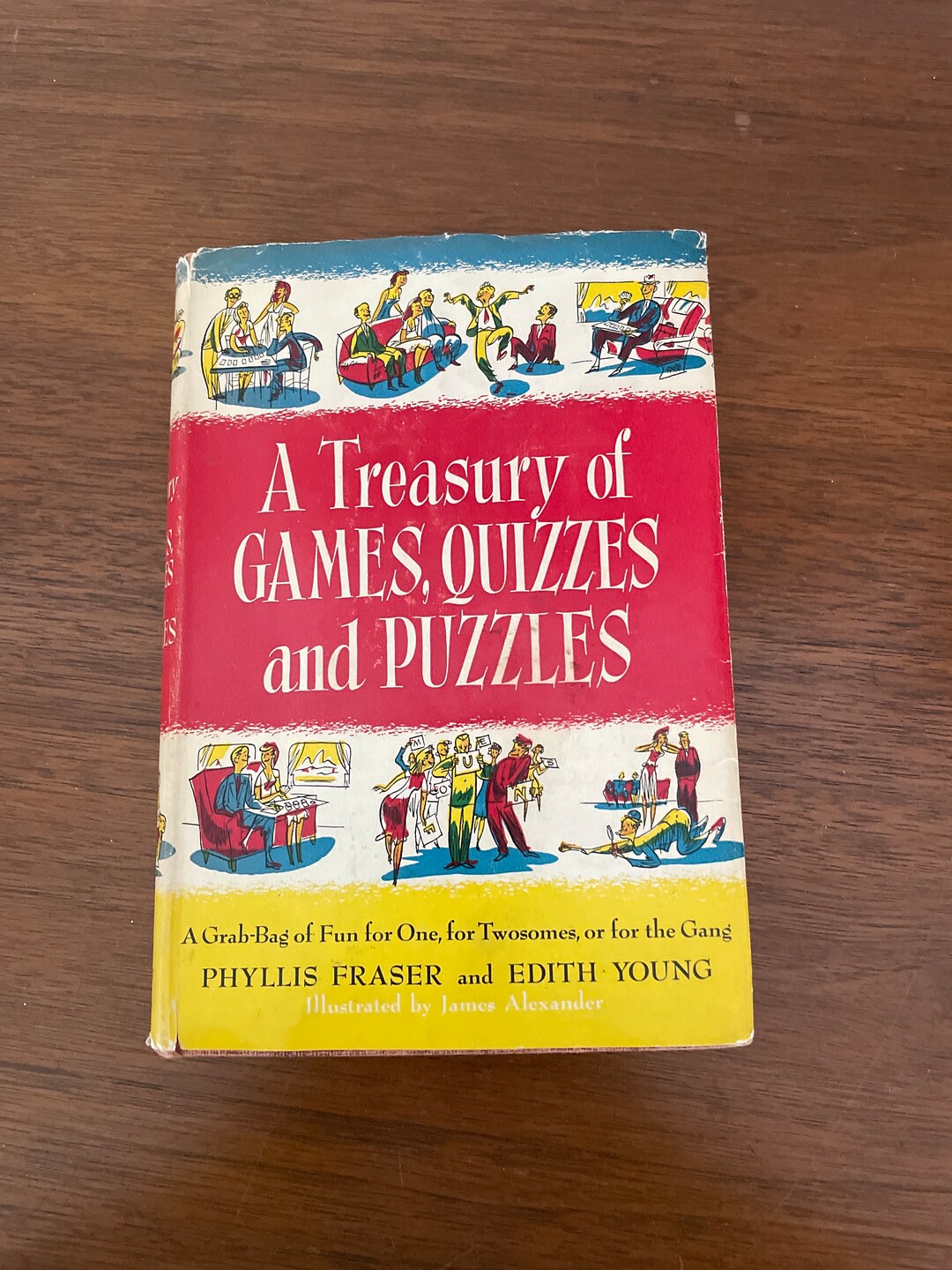 Vintage Game Book, 1940's A Treasury of Games, Quizzes and Puzzles ...