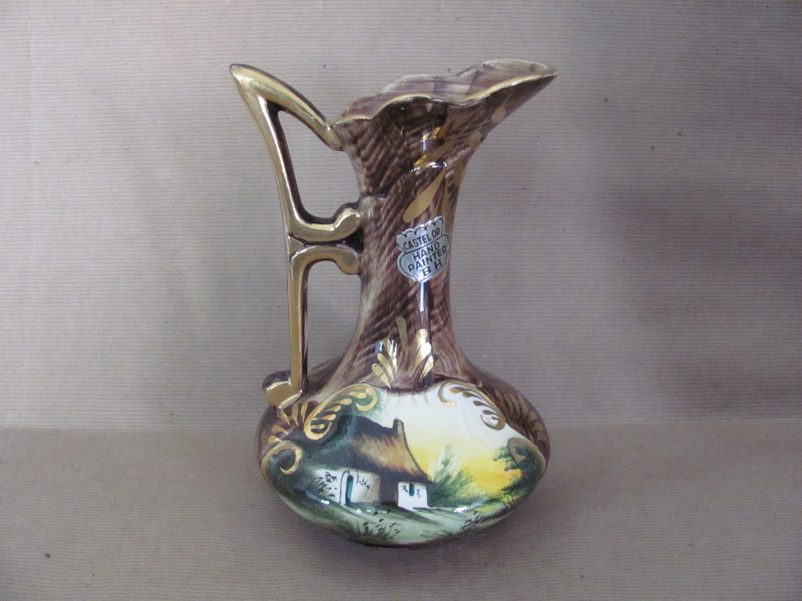 Vintage M Depose Pitcher, Vase, 1950's Belgium M Depose Pitcher, 314 ...