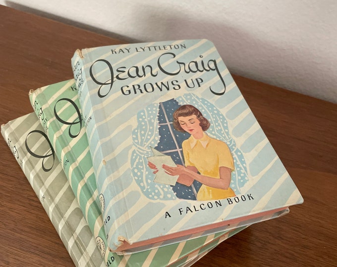 Vintage Jean Craig Books, 1940's, 1950's Jean Craig Grows Up, Jean ...