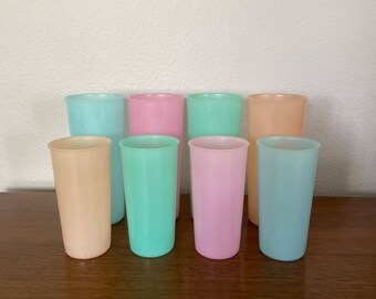 Tupperware Vintage Set of 6 Glasses. - Etsy