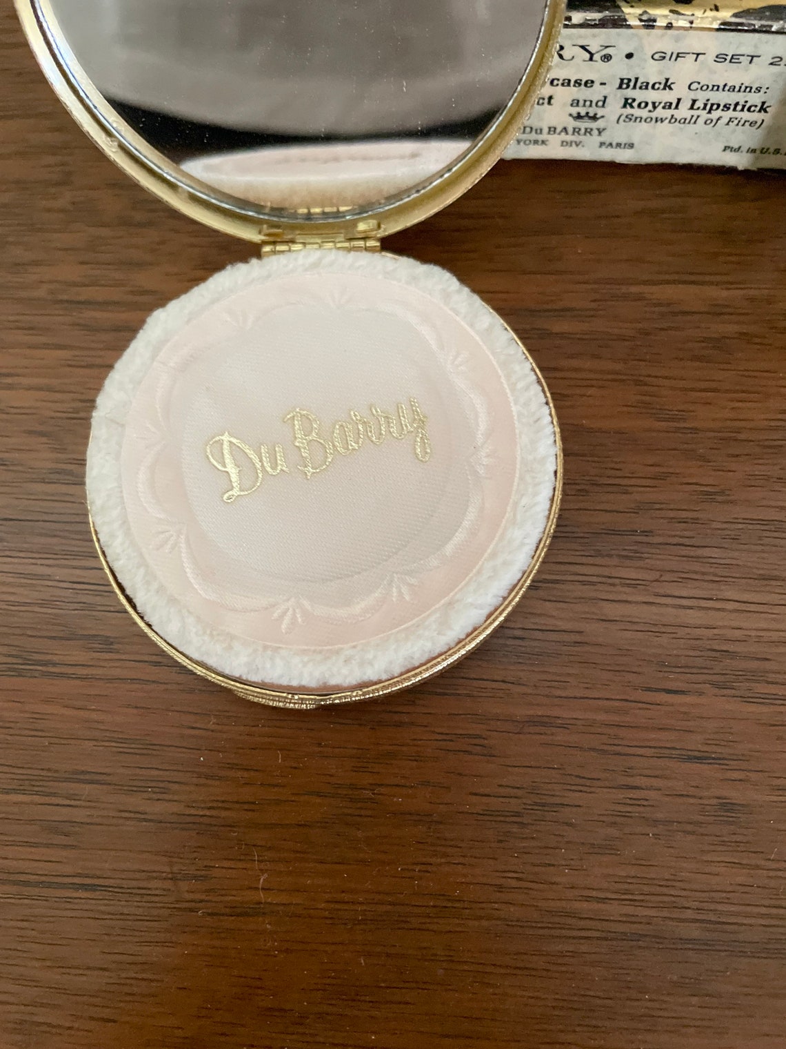 Vintage Powder Compact Set 1960's Dubarry Gift Set Face - Etsy