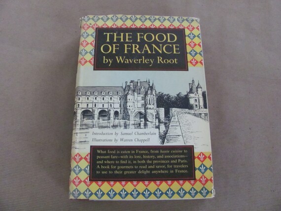 Vintage French Food Book 1950's the Food of France Food - Etsy