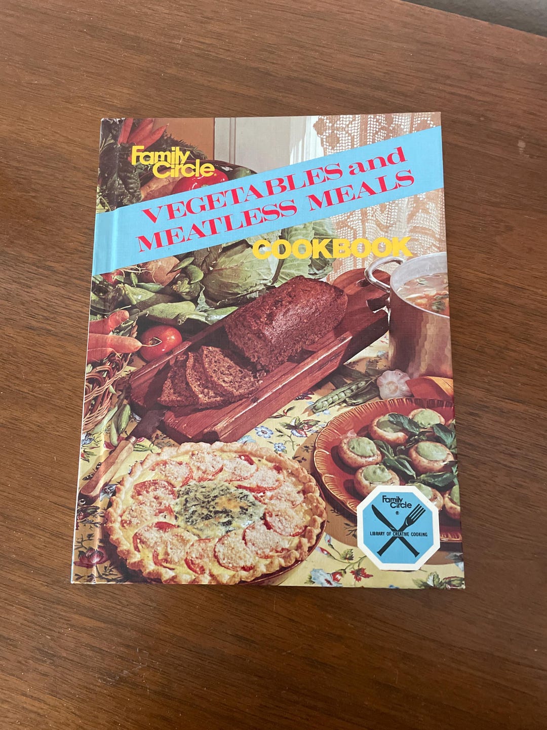 Vintage Vegetarian Cookbook, 1970's Family Circle Vegetables and ...