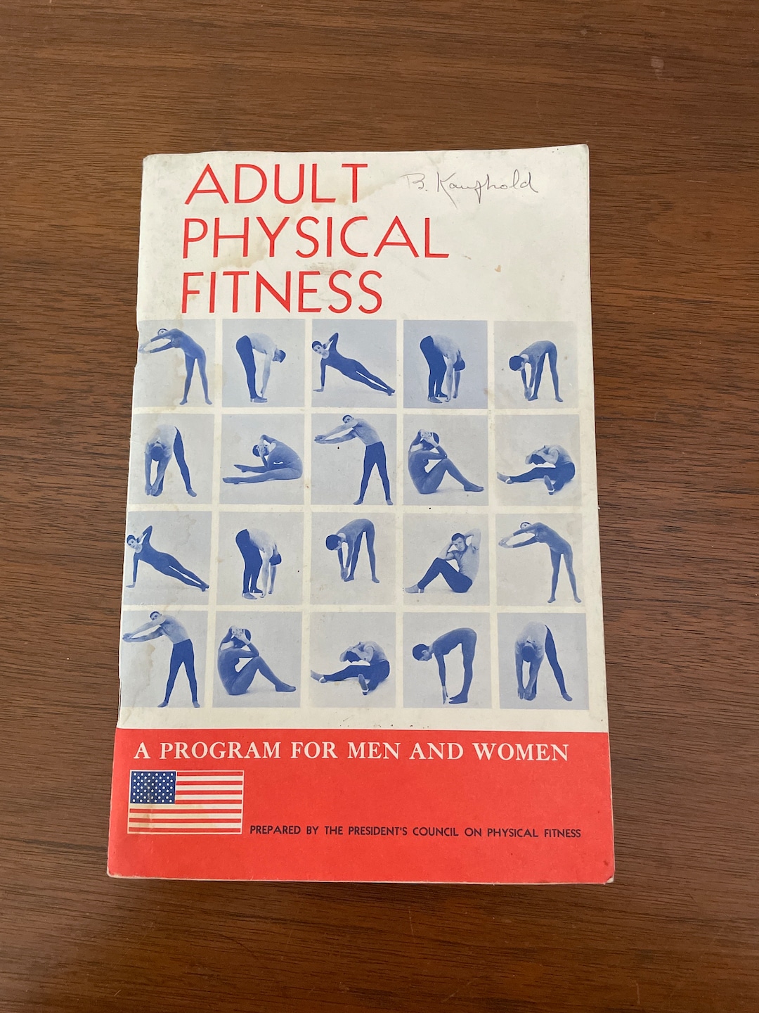 Vintage Exercise Booklet 1960's Adult Physical Fitness - Etsy