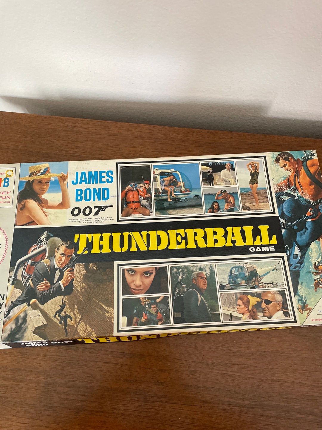 Rare Vintage Board Game, 1960's Milton Bradley James Bond 007 ...