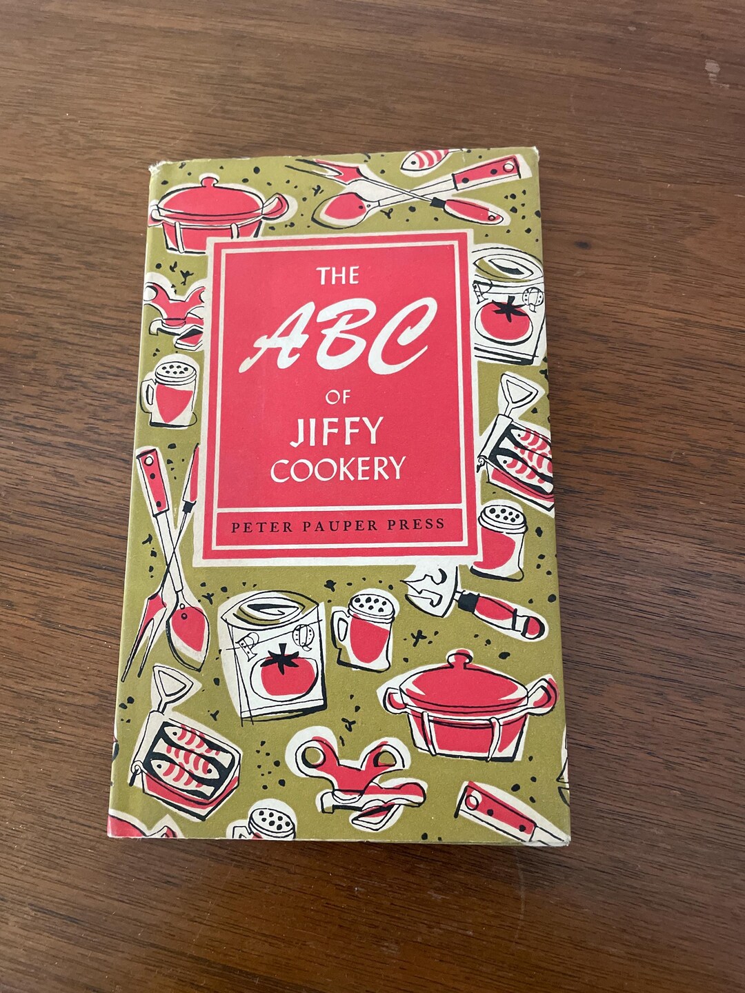 Vintage Cookbook, 1960's the ABC of Jiffy Cookery, Vintage Recipes ...