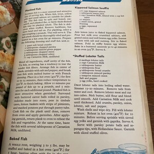 Vintage Evaporated Milk Recipe Booklet, 1940's Carnation Cookbook, 1940 ...