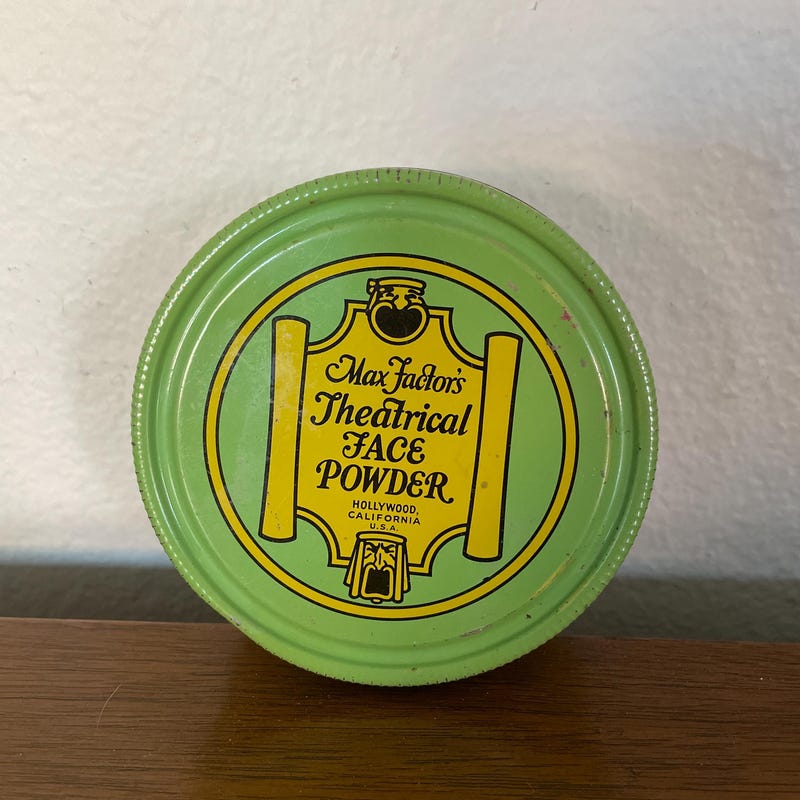 Vintage Face Powder Tins - Etsy