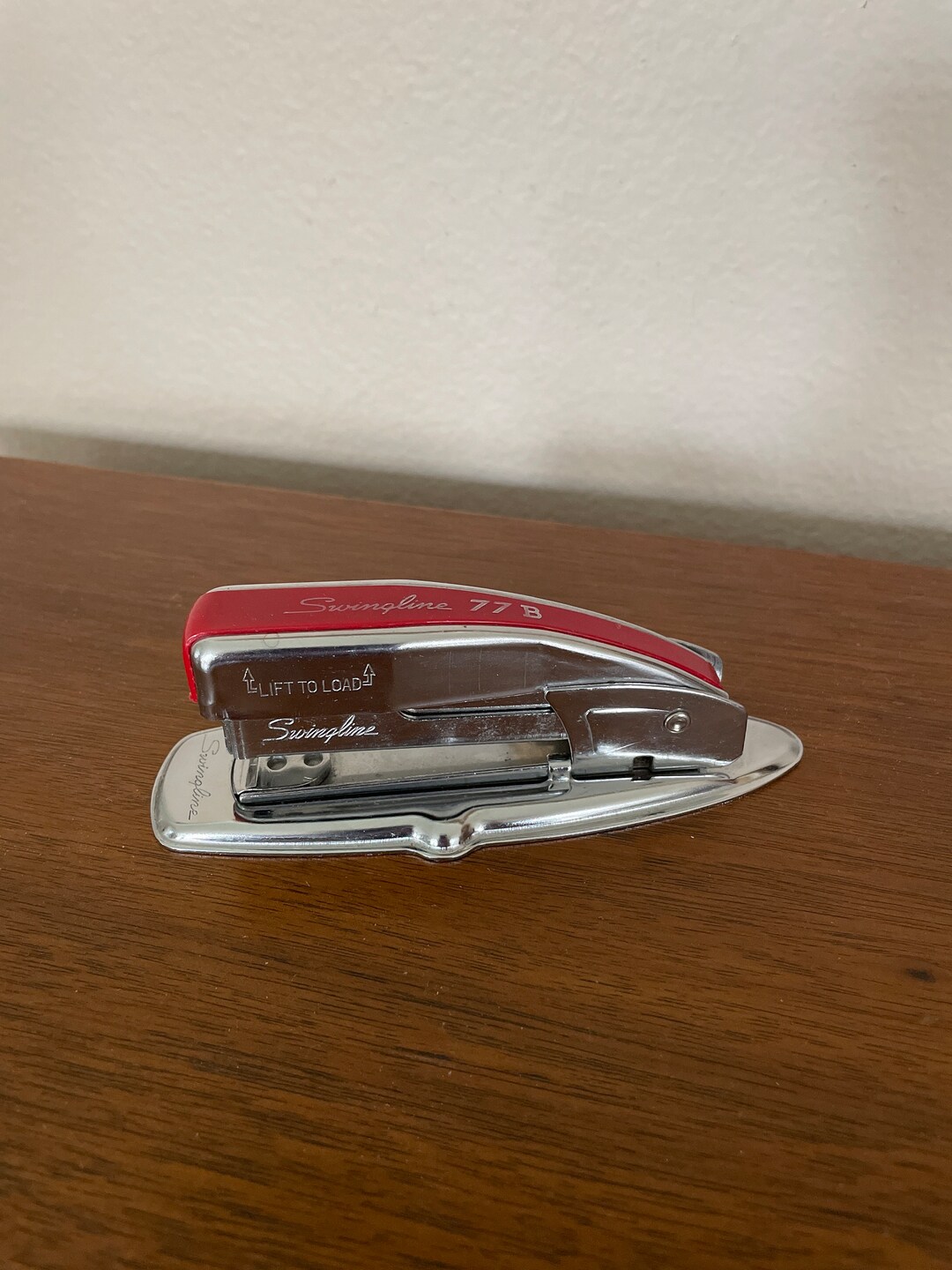 Vintage Chrome Stapler, 1960's Swingline Stapler, Model 77B, 1960's ...