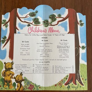 Vintage Train Menus, 1950's Union Pacific Railroad Challenger Domeliner ...