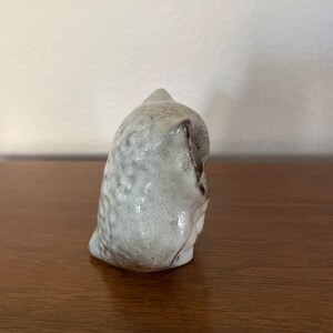 Vintage Owl Figurine, 1960's Howard Pierce Pottery Small Brown Owl ...