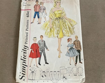 Vintage Barbie Sewing Pattern - Etsy