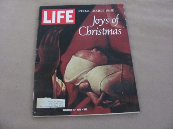 Vintage Christmas Magazine 1970's Life Magazine Joys of | Etsy
