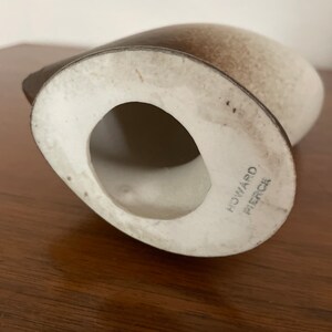 Vintage Long Neck Goose Figurine, 1960's Howard Pierce Pottery Goose ...