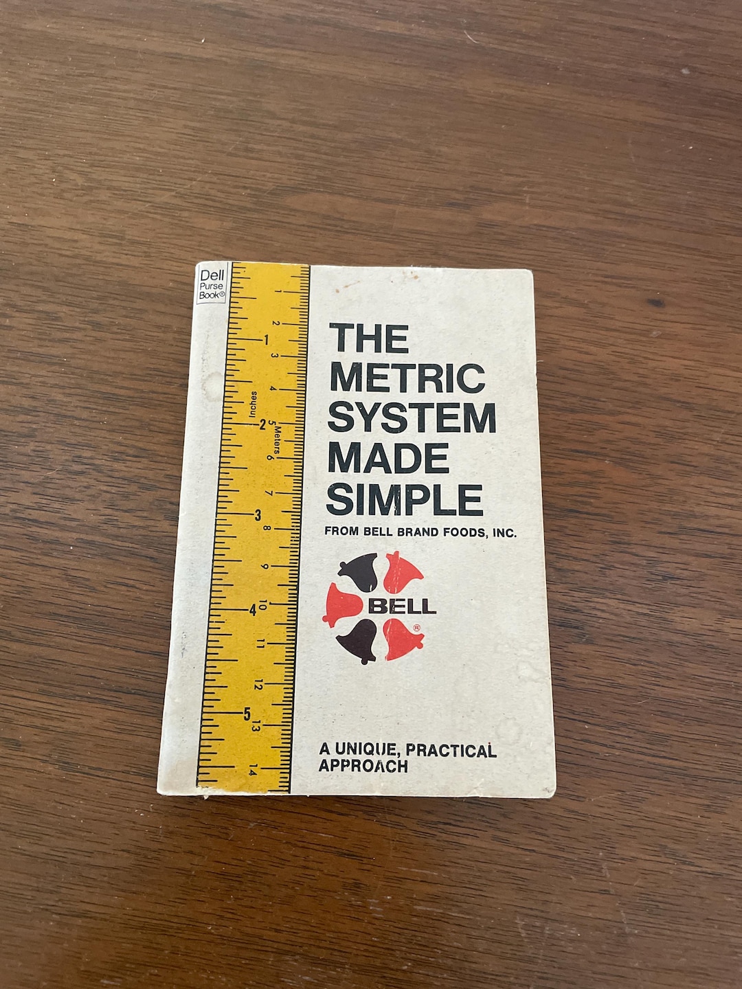 Vintage Metric System Booklet, 1970's Dell Purse Book, the Metric ...
