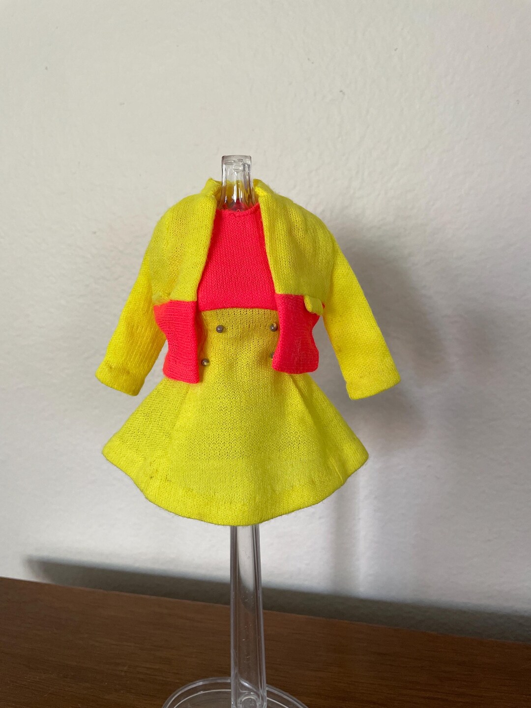 Vintage Barbie Mod Outfit, 1970's Mod Barbie Rare Pair Dress, Jacket ...