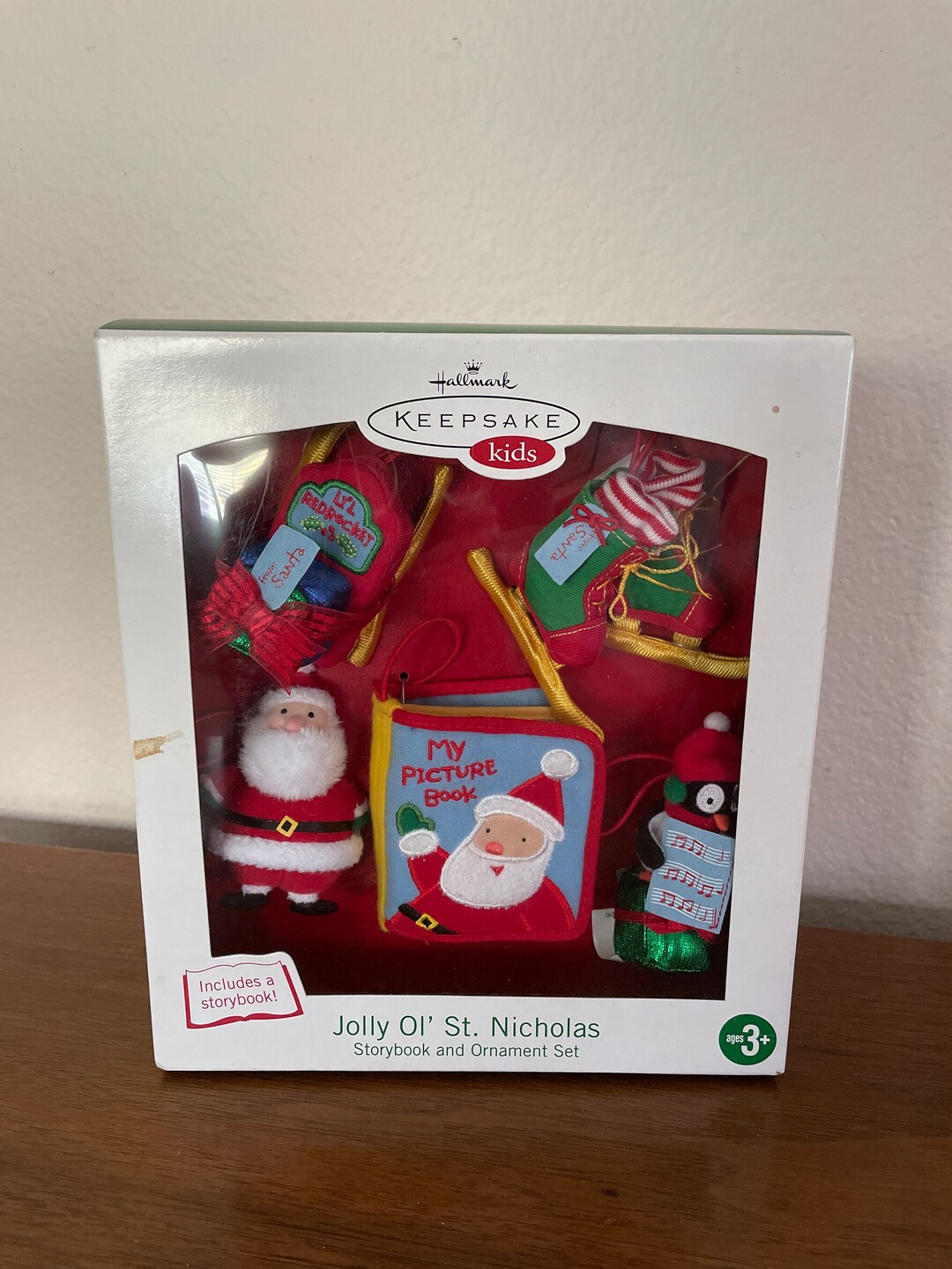 Vintage Hallmark Kids Ornaments and Storybook, NOS Hallmark Keepsake ...