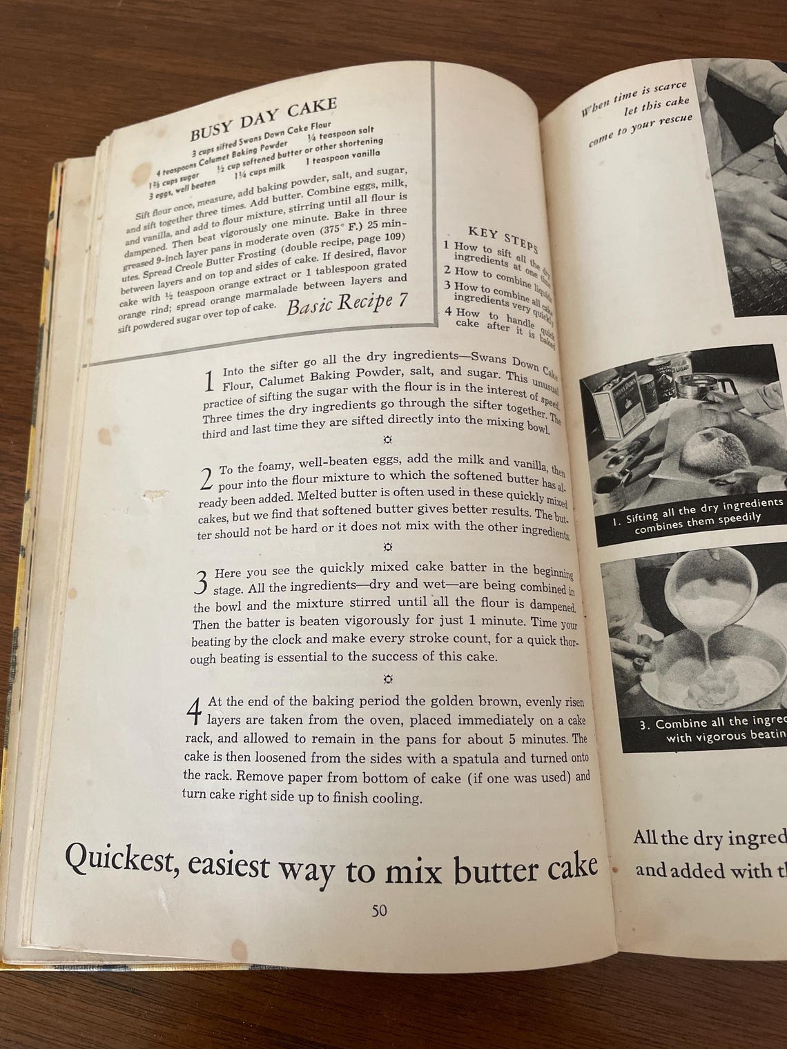 Vintage Baking Cookbook, 1930's General Foods All About Home Baking ...