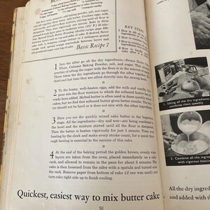 Vintage Baking Cookbook, 1930's General Foods All About Home Baking ...