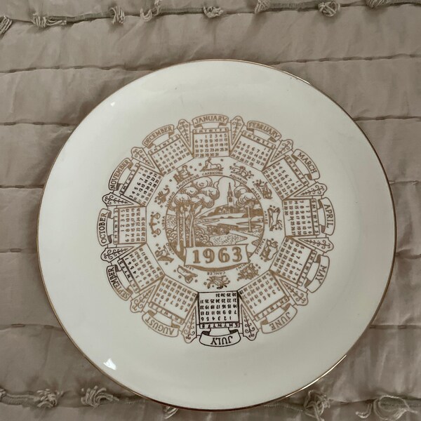 1963 Calendar - Etsy