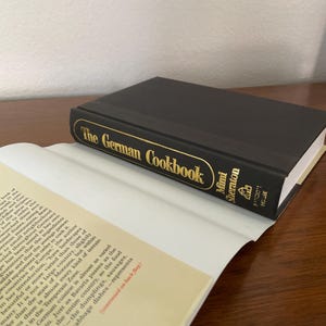 Vintage German Cookbook, 1990's the German Cookbook, Mimi Sheraton ...