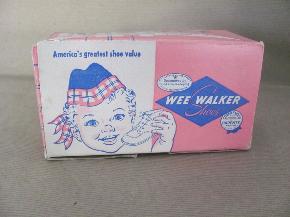 Vintage Baby Shoes 1950's Wee Walkers Baby Walking Shoes - Etsy
