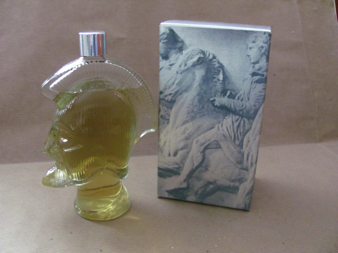 Vintage Avon for Men Tribute Cologne, 1970's Avon Horeseman Glass ...