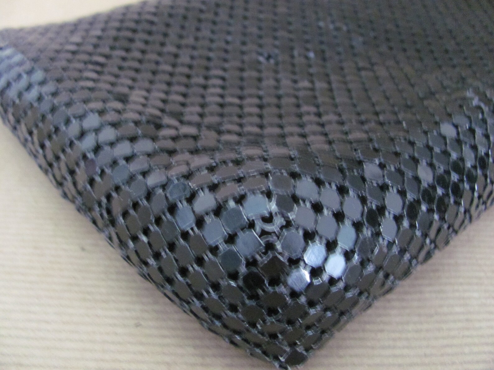 Vintage Metal Mesh Purse 1980's Black Metal Mesh Shoulder - Etsy