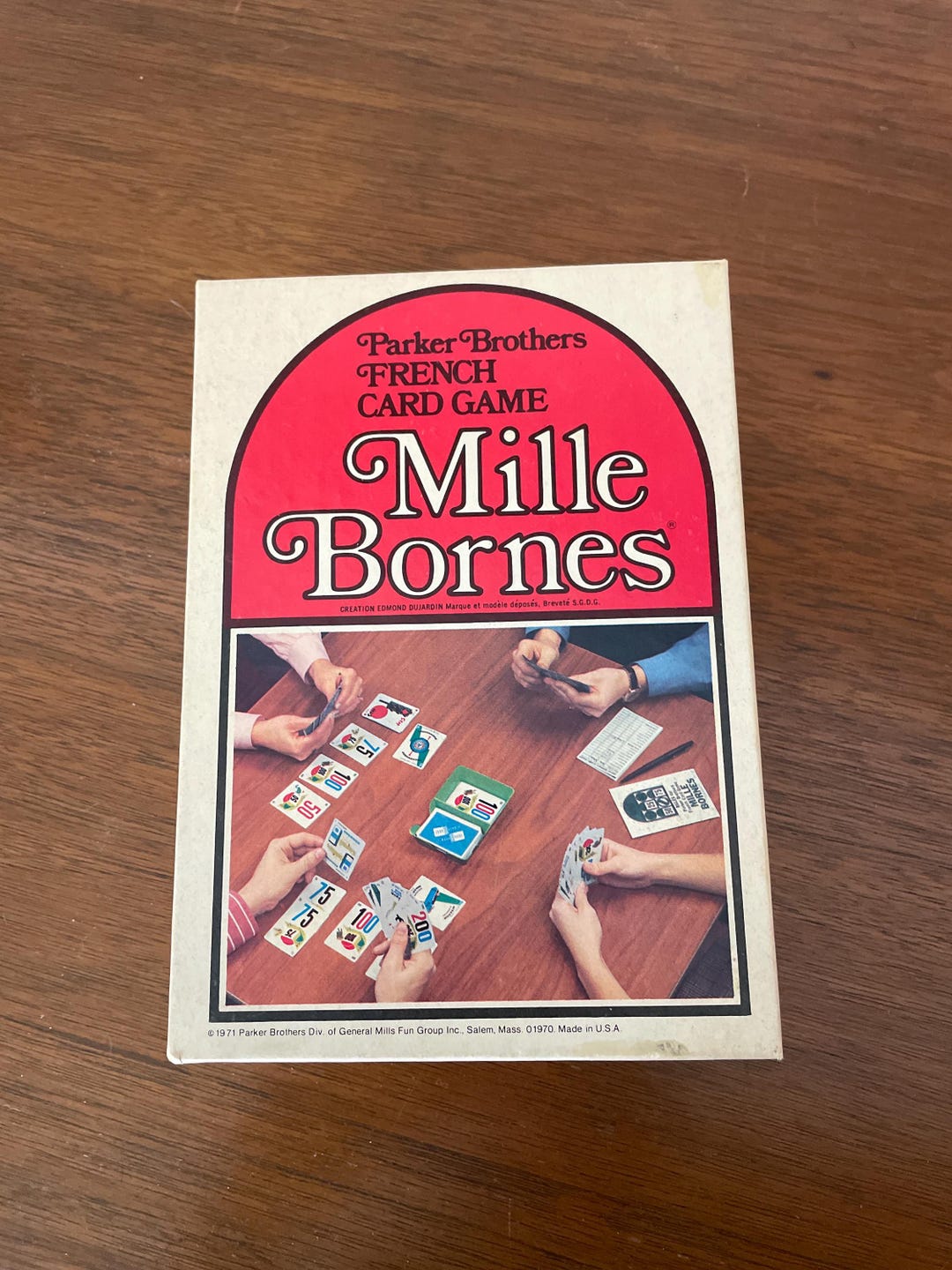 Vintage Mille Borne's Game, 1970's Parker Brothers Mille Borne's Card ...