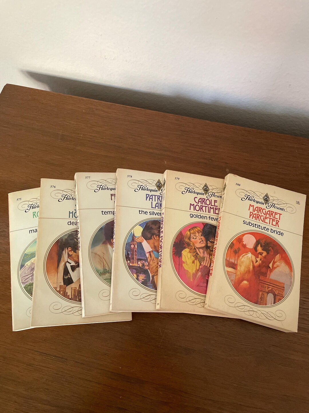 Vintage Harlequin Romance Novels, 1980's Harlequin Presents Paperback ...