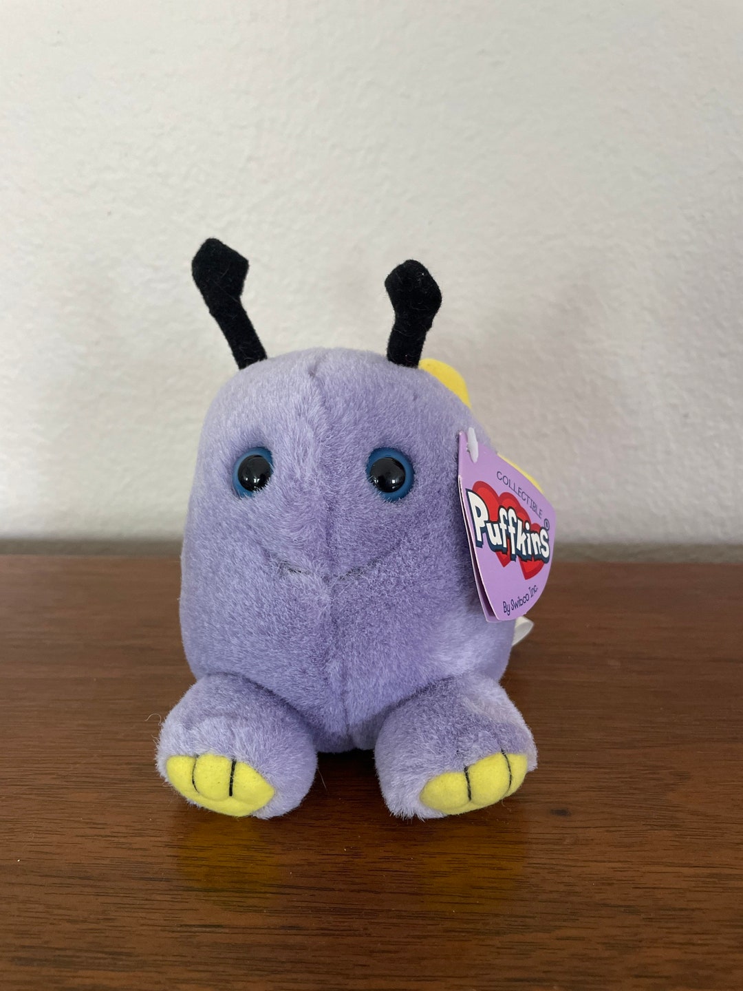 Vintage Puffkins Stuffed Toy, 1990's Swibco Puffkins Betty the ...