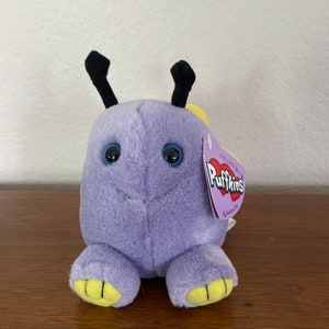 Vintage Puffkins Stuffed Toy, 1990's Swibco Puffkins Betty the ...