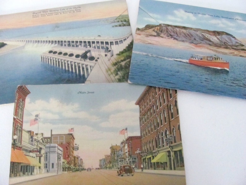 Vintage Postcards 1930's Curt Teich Postcards Boulder | Etsy