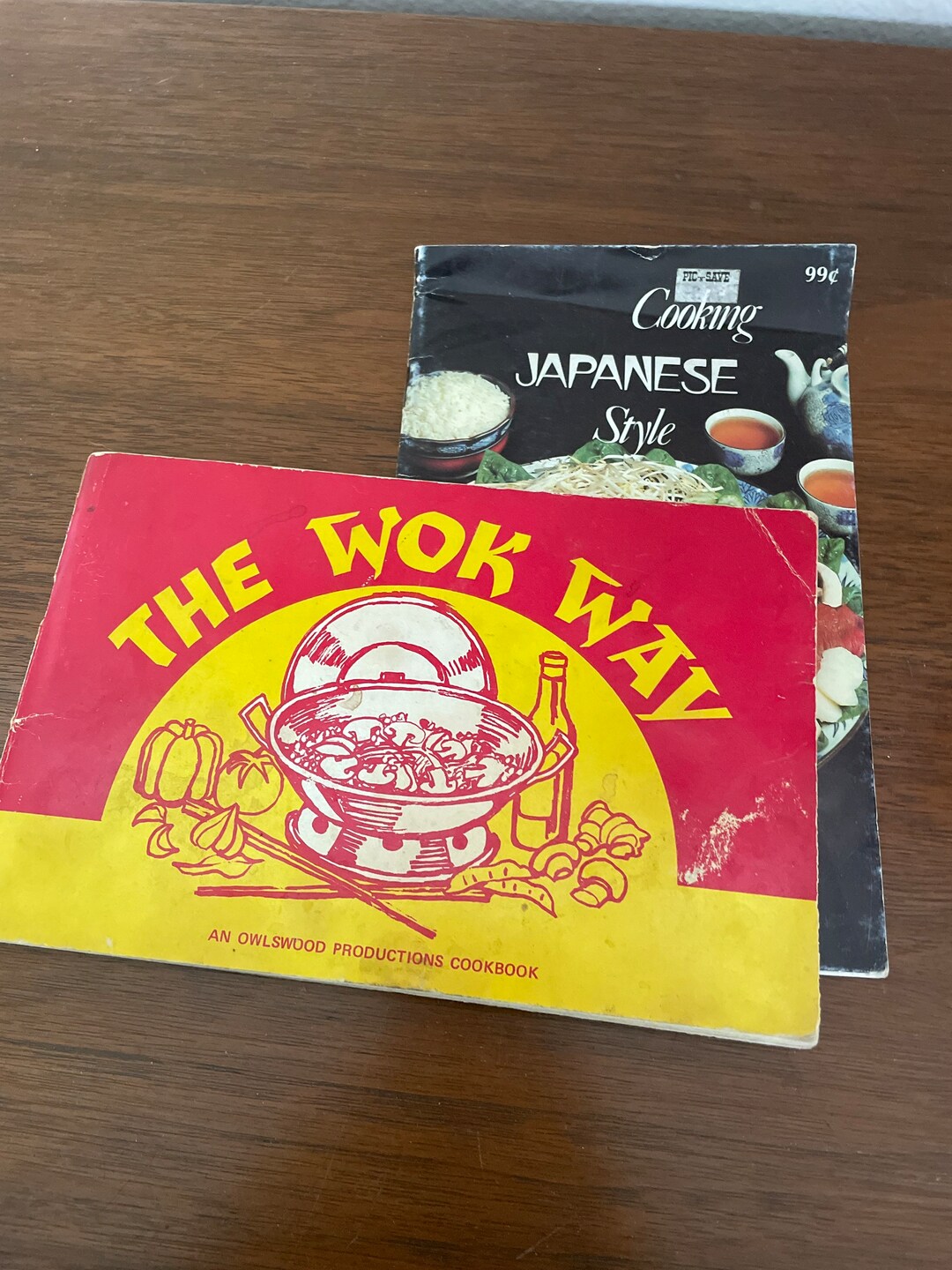 Vintage Japanese Recipe Booklets, 1970's the Wok Way, Cooking Japanese ...