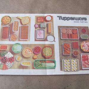 Vintage Tupperware Catalog 1970's Tupperware Home Parties | Etsy