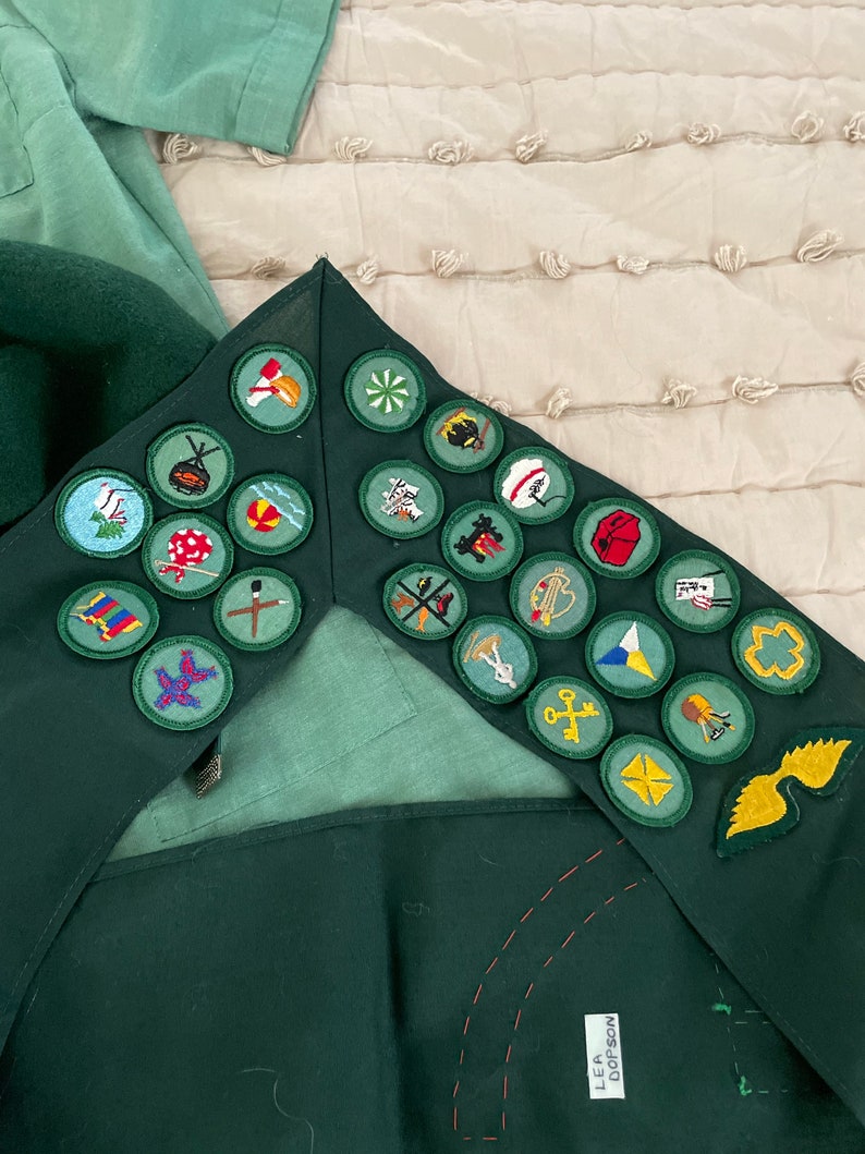 Vintage Girl Scout Outfit 1960's Official Girl Scout - Etsy