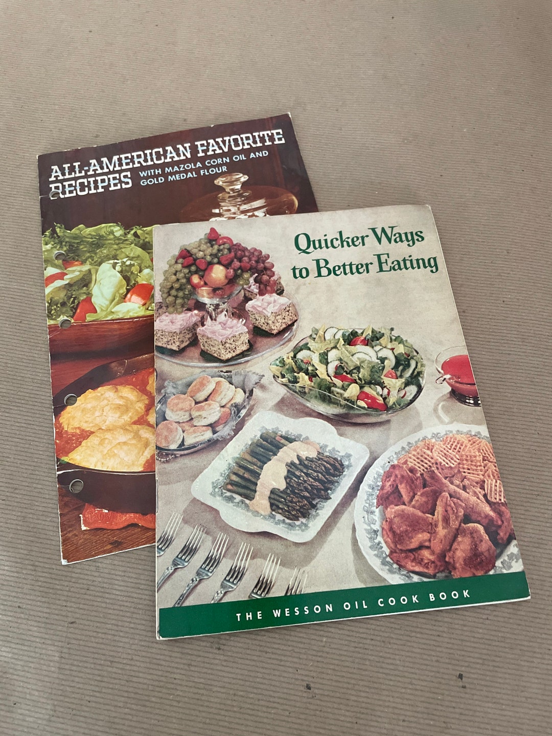 Vintage Recipe Booklets, 1950's, 1960's Quicker Ways to Better Eating ...