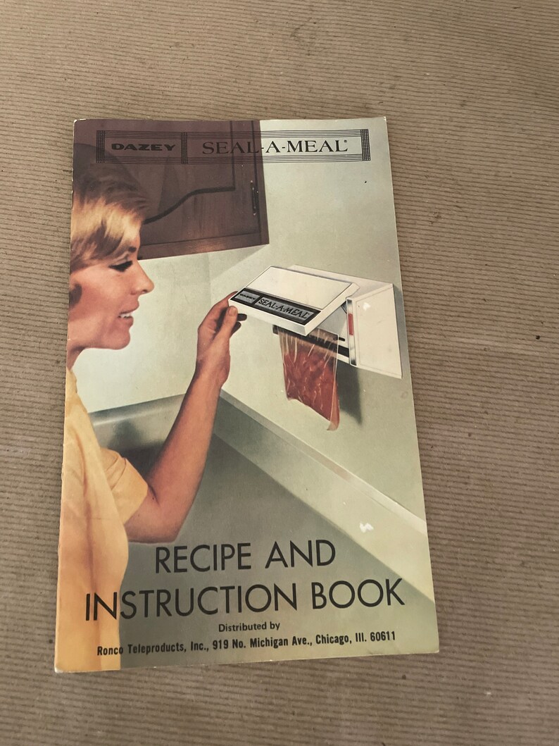 Vintage Kitchen Booklet Lot, 1960's Appliance Booklets, Hand Mixer ...