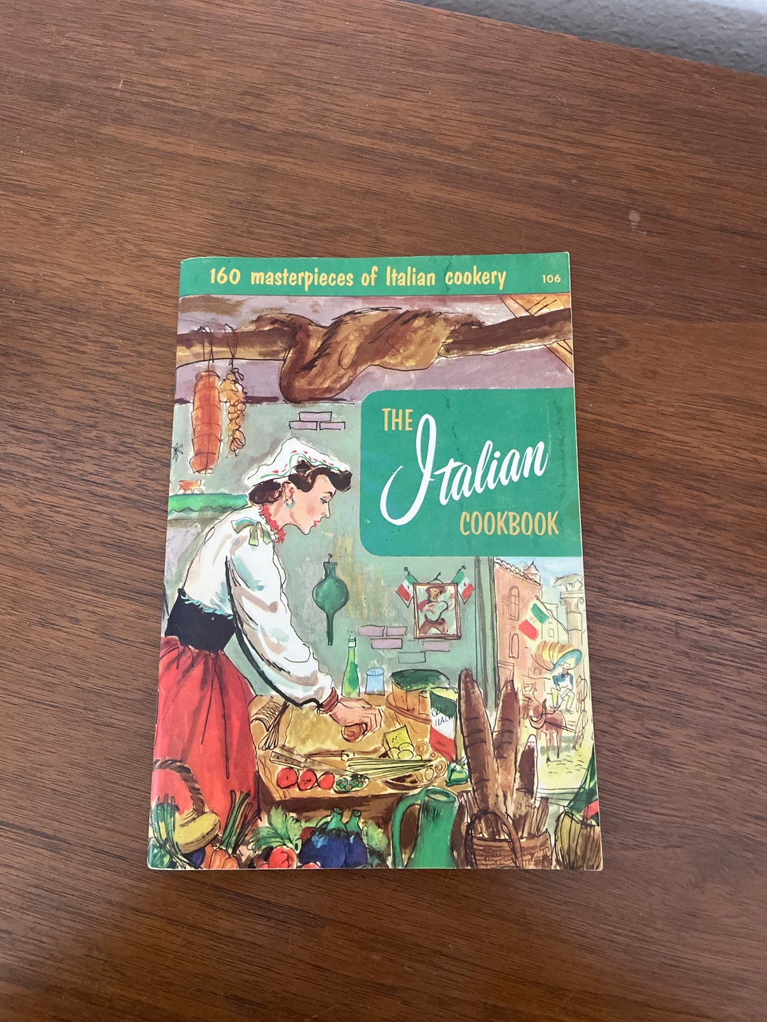Vintage Italian Recipe Booklet, 1950's Culinary Arts Institute, the ...