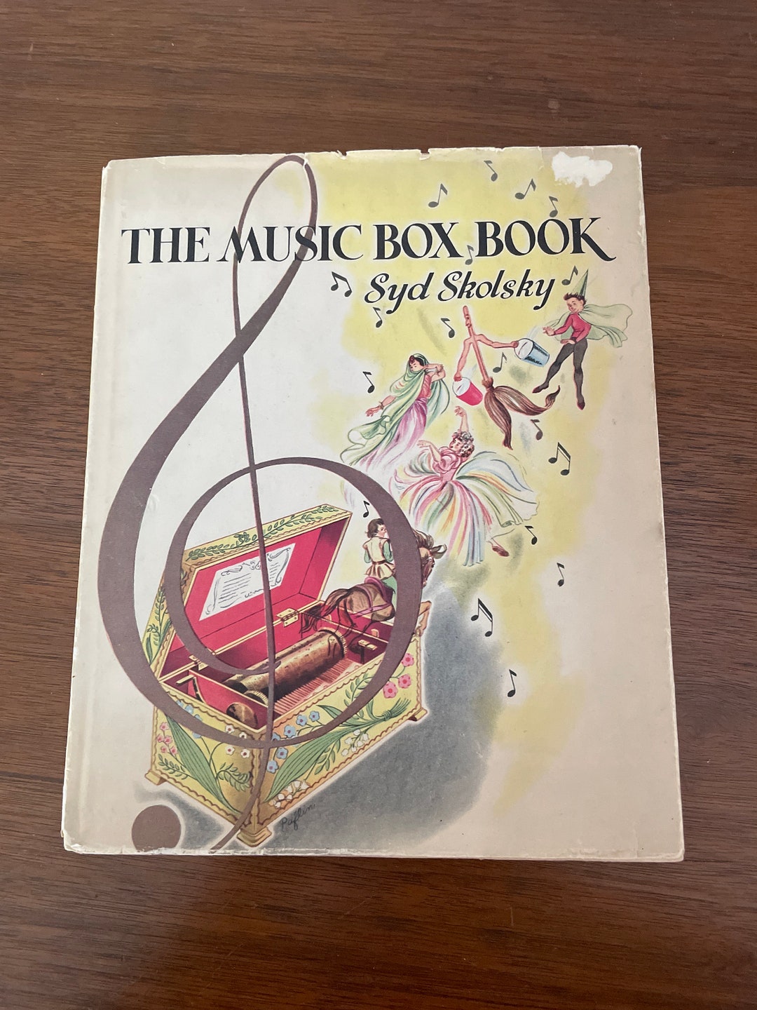 Vintage Children's Book, 1940's the Music Box Book, Syd Skolsky, Kids ...