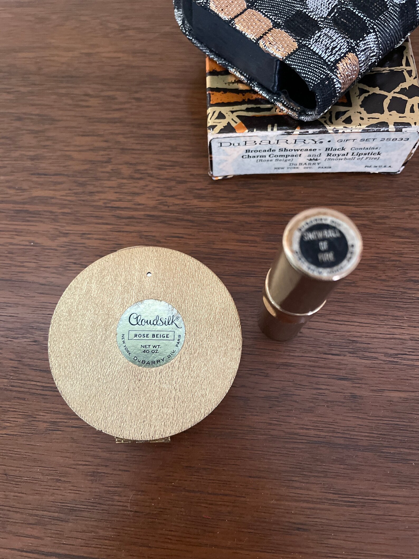 Vintage Powder Compact Set 1960's Dubarry Gift Set Face - Etsy