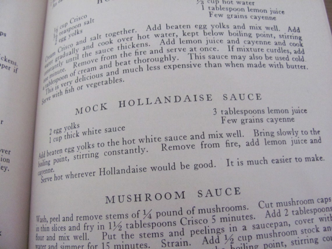 Vintage 1930's Cookbook 1930's The Art of Cooking and | Etsy