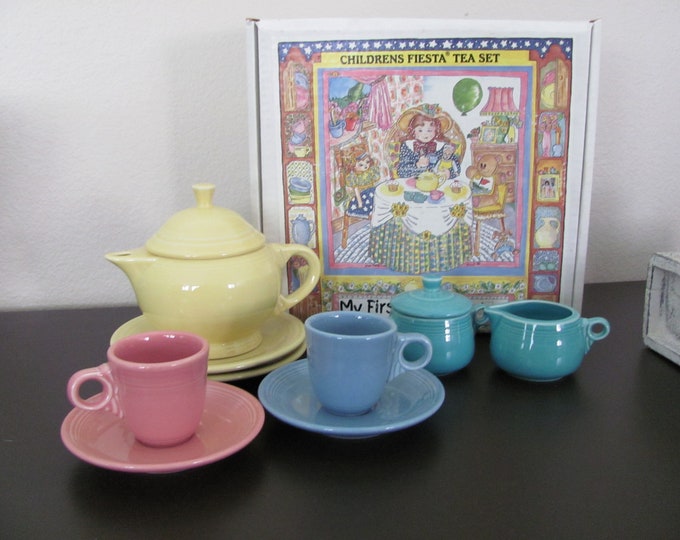 My First Fiesta - Children's Tea Set in Original Box - Etsy